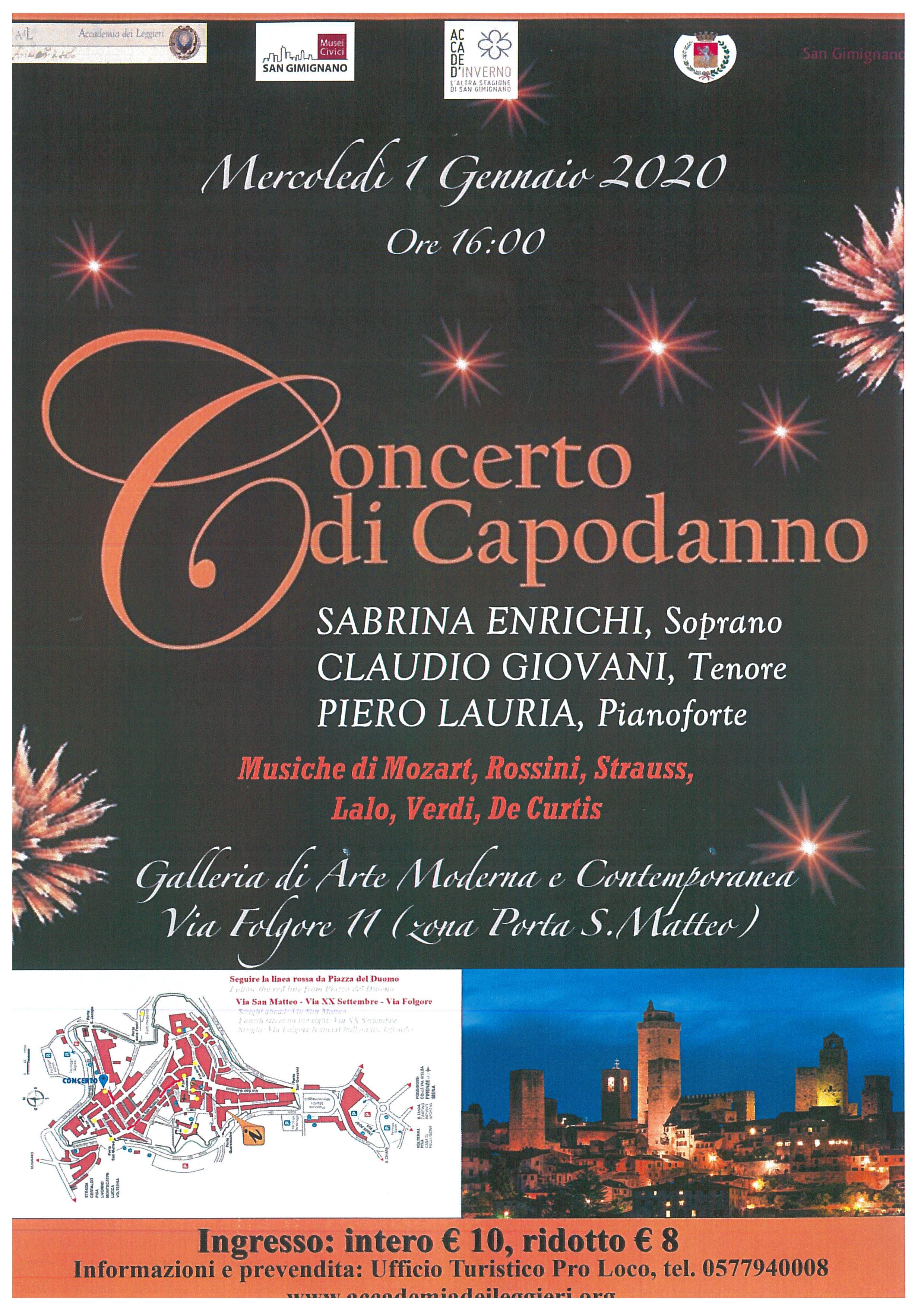 Concerto di Capodanno 2020 | Pro Loco San Gimignano Concerto di Capodanno 2020 | Pro Loco San Gimignano